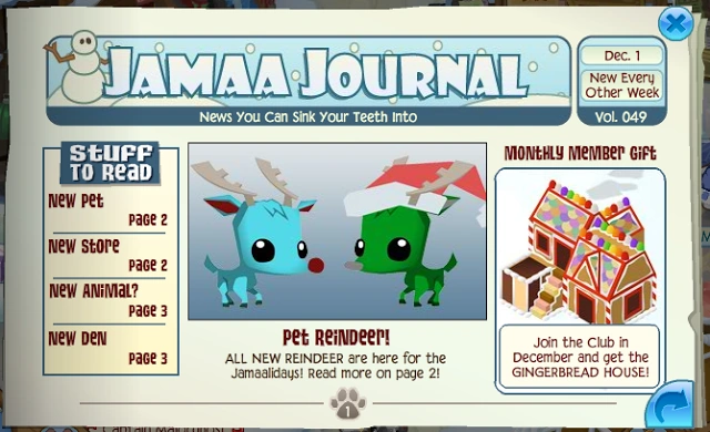 Jamaa Journal (Volume 049) | AnimalJam Archives Wikia | Fandom