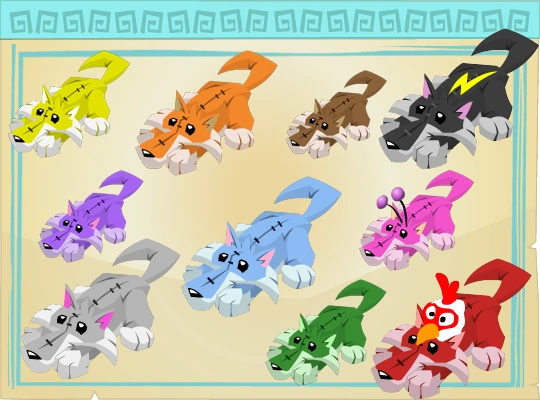 Plushie Mania - Wolves | AnimalJam Archives Wikia | Fandom