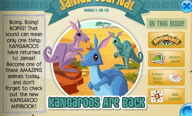 Jamaa Journal (Volume 178) | AnimalJam Archives Wikia | Fandom