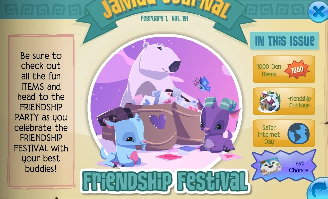 Jamaa Journal (Volume 191) | AnimalJam Archives Wikia | Fandom