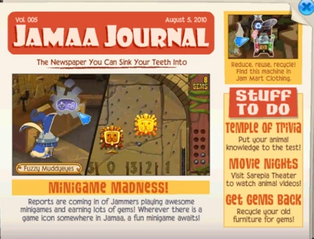 Jamaa Journal (Volume 005) | AnimalJam Archives Wikia | Fandom
