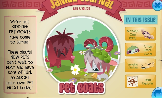 Jamaa Journal (Volume 176) | AnimalJam Archives Wikia | Fandom
