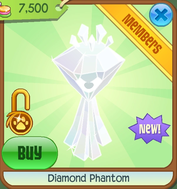 Diamond Phantom | Animal Jam Classic Wiki | Fandom