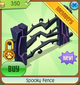 Spooky Fence | Animal Jam Classic Wiki | Fandom