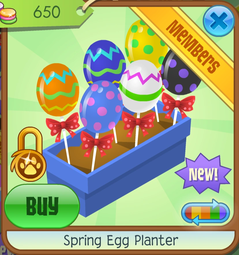 Spring Egg Planter | Animal Jam Classic Wiki | Fandom
