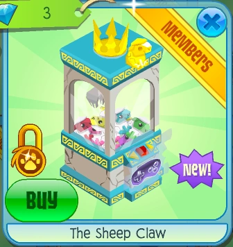 The Sheep Claw | Animal Jam Classic Wiki | Fandom