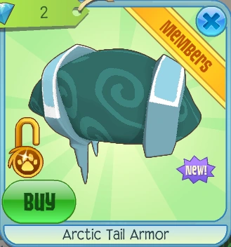 Arctic Tail Armor | Animal Jam Classic Wiki | Fandom