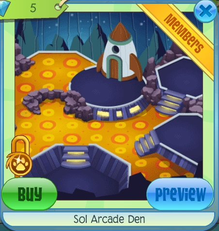 Sol Arcade Den | Animal Jam Classic Wiki | Fandom