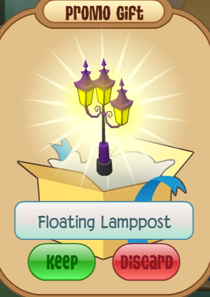 Floating Lamppost | Animal Jam Classic Wiki | Fandom