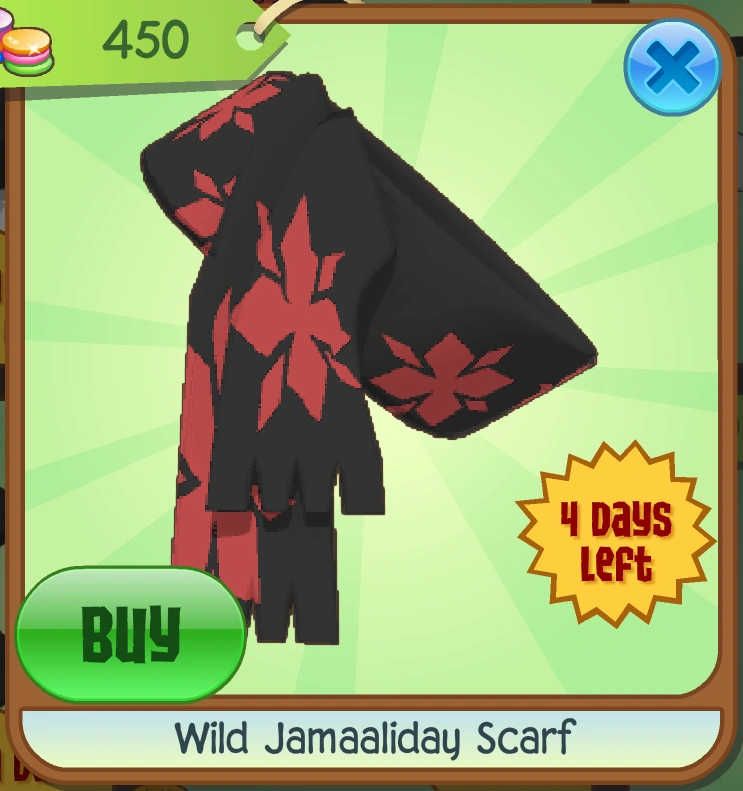 Wild Jamaaliday Scarf | Animal Jam Classic Wiki | Fandom