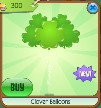 Clover Balloons | Animal Jam Classic Wiki | Fandom