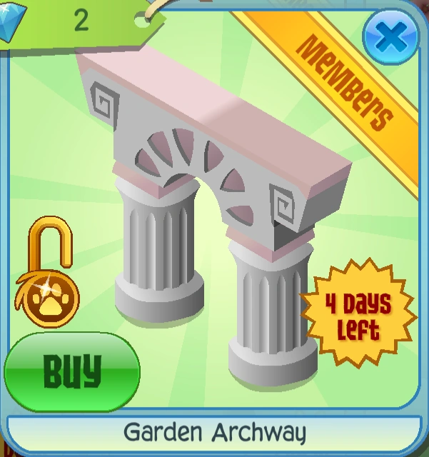 Garden Archway | Animal Jam Classic Wiki | Fandom