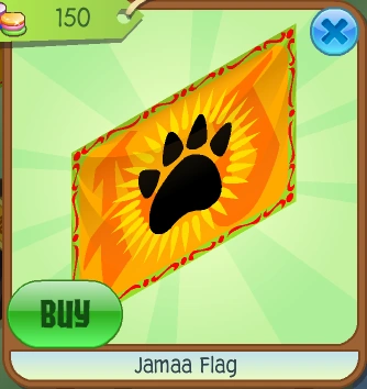 Jamaa Flag | Animal Jam Classic Wiki | Fandom