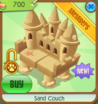 Sand Couch | Animal Jam Classic Wiki | Fandom