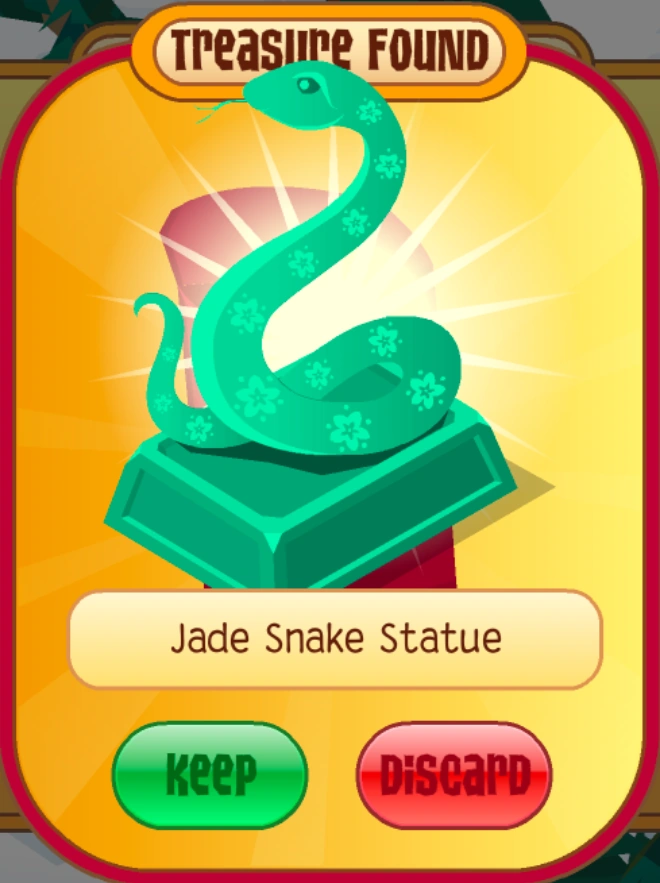 Jade Snake Statue | Animal Jam Classic Wiki | Fandom