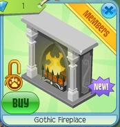 Gothic Fireplace | Animal Jam Classic Wiki | Fandom