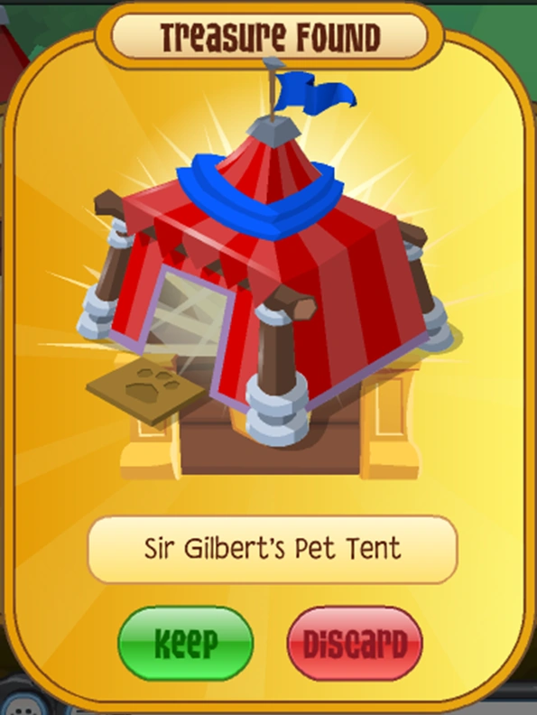 Sir Gilbert's Pet Tent | Animal Jam Classic Wiki | Fandom