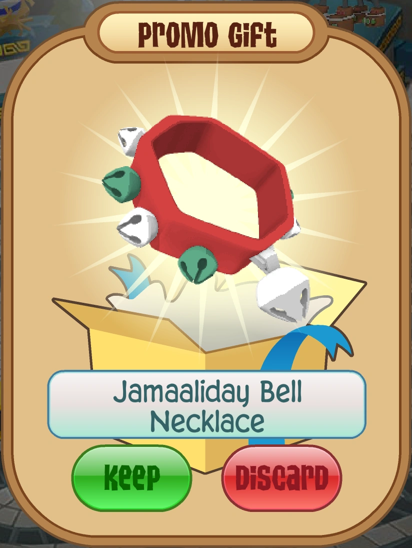 Jamaaliday Bell Necklace | Animal Jam Classic Wiki | Fandom