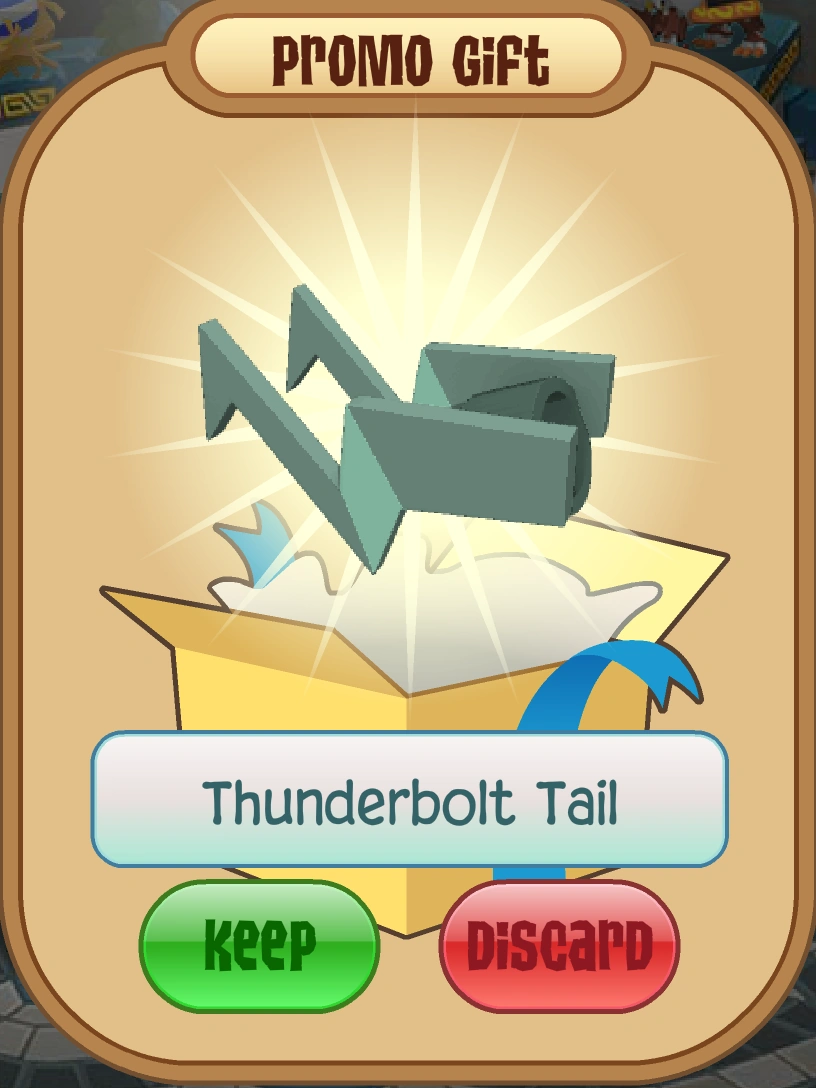 Thunderbolt Tail | Animal Jam Classic Wiki | Fandom