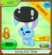 Bunny End Table | Animal Jam Classic Wiki | Fandom