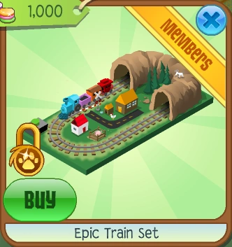 Epic Train Set | Animal Jam Classic Wiki | Fandom