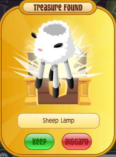 Sheep Lamp | Animal Jam Classic Wiki | Fandom