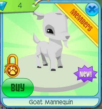 Goat Mannequin | Animal Jam Classic Wiki | Fandom