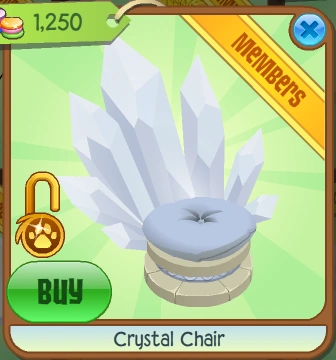Crystal Chair | Animal Jam Classic Wiki | Fandom