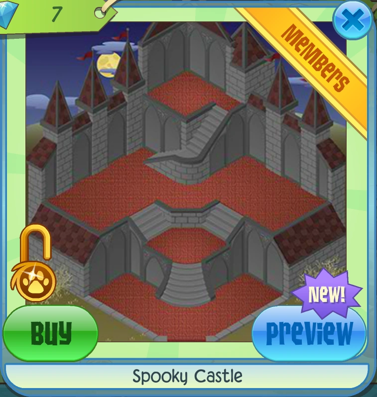 Spooky Castle | Animal Jam Classic Wiki | Fandom