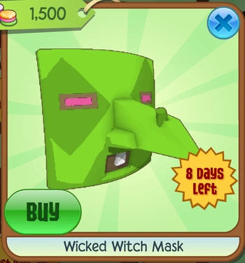 Wicked Witch Mask | Animal Jam Classic Wiki | Fandom