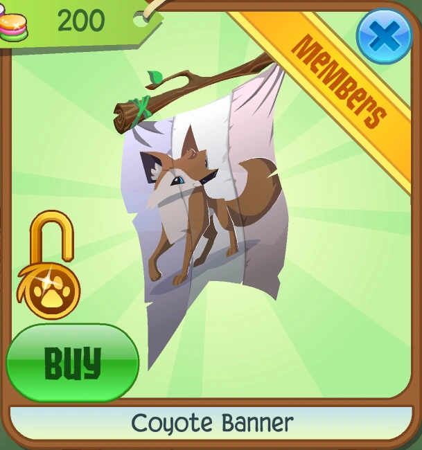 Coyote Banner | Animal Jam Classic Wiki | Fandom