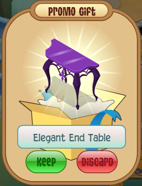 Elegant End Table | Animal Jam Classic Wiki | Fandom