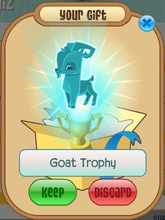 Goat Trophy | Animal Jam Classic Wiki | Fandom