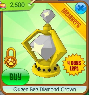 Queen Bee Diamond Crown | Animal Jam Classic Wiki | Fandom
