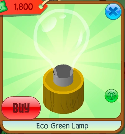 Eco Green Lamp | Animal Jam Classic Wiki | Fandom