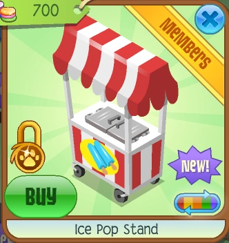 Ice Pop Stand | Animal Jam Classic Wiki | Fandom