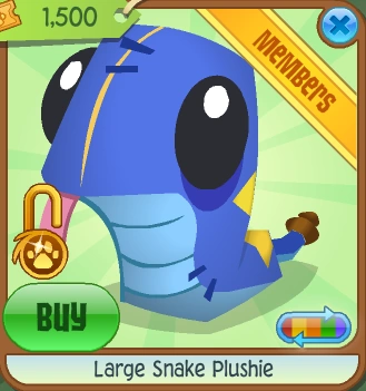 Large Snake Plushie | Animal Jam Classic Wiki | Fandom