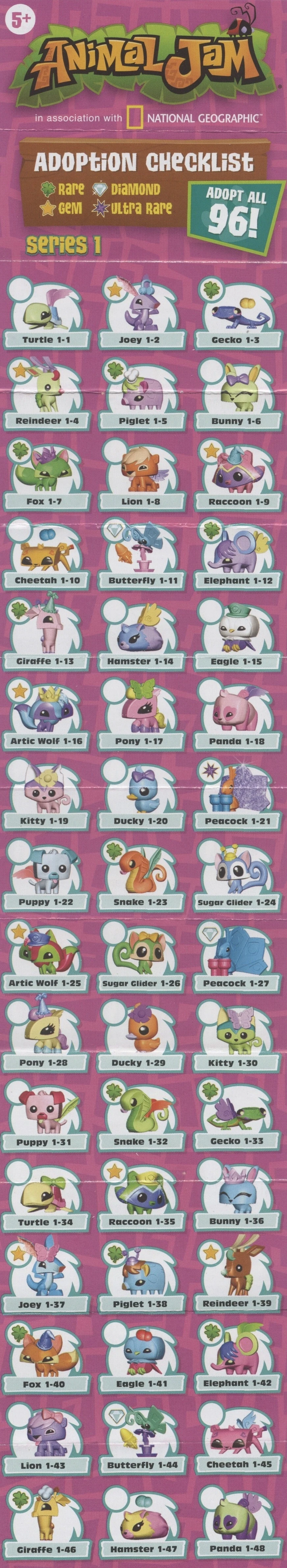 Adopt A Pet Checklist | Animal Jam Classic Wiki | Fandom