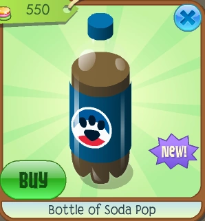 Bottle of Soda Pop | Animal Jam Classic Wiki | Fandom