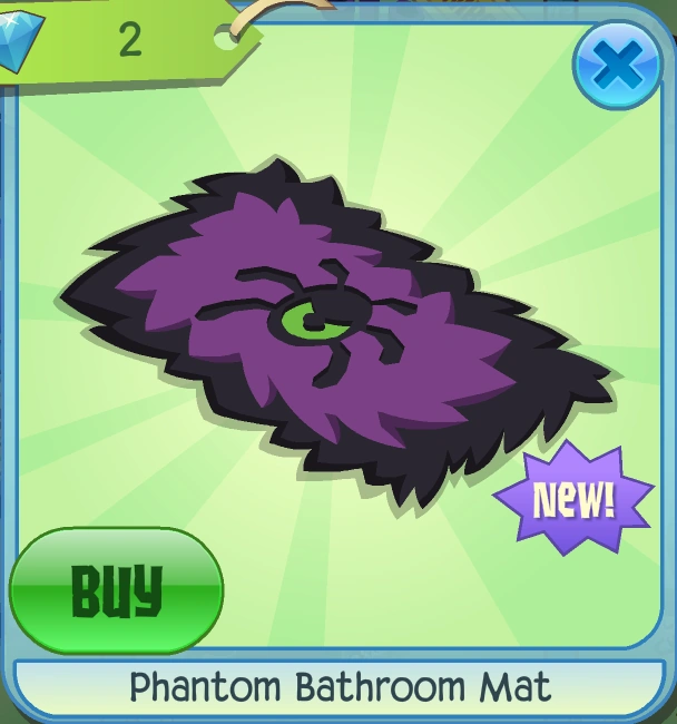 Phantom Bathroom Mat | Animal Jam Classic Wiki | Fandom