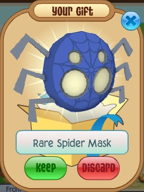 Rare Spider Mask | Animal Jam Classic Wiki | Fandom