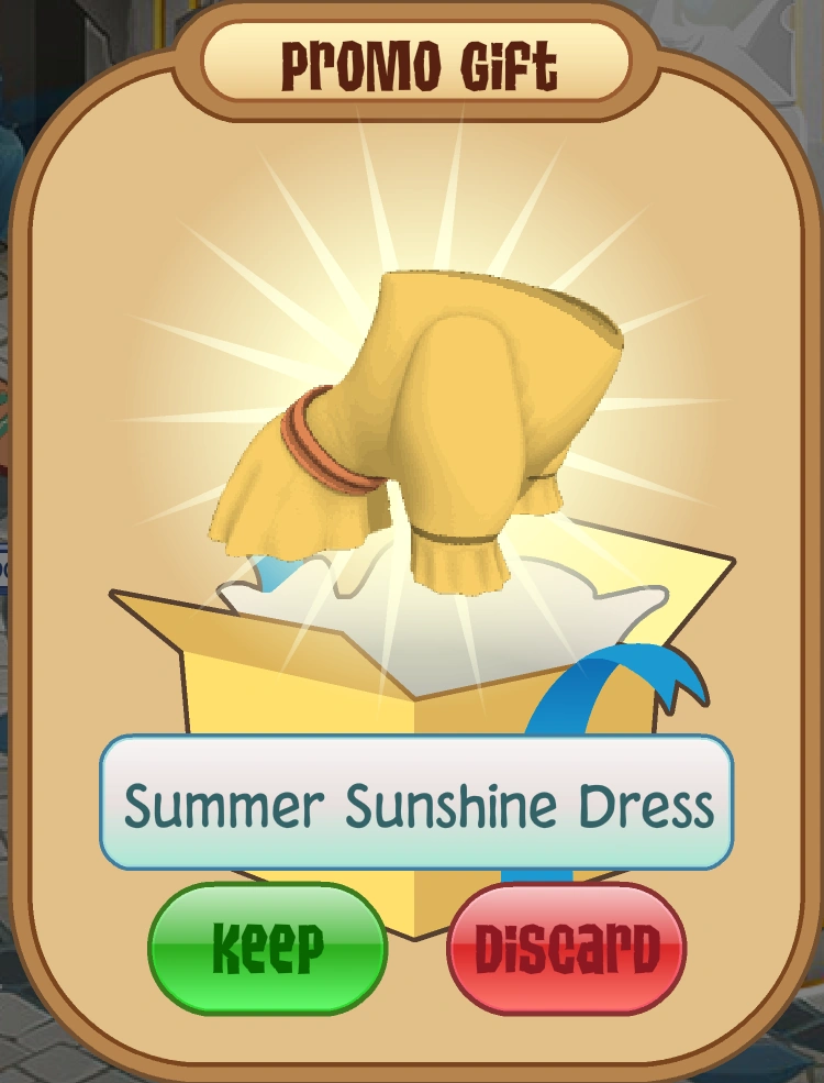 Summer Sunshine Dress | Animal Jam Classic Wiki | Fandom