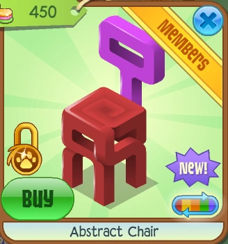 Abstract Chair | Animal Jam Classic Wiki | Fandom