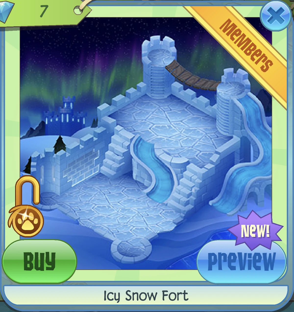 Icy Snow Fort | Animal Jam Classic Wiki | Fandom