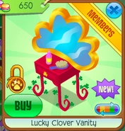Lucky Clover Vanity | Animal Jam Classic Wiki | Fandom