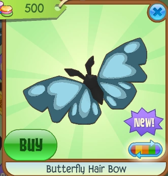 Butterfly Hair Bow | Animal Jam Classic Wiki | Fandom