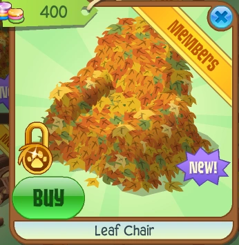 Leaf Chair | Animal Jam Classic Wiki | Fandom