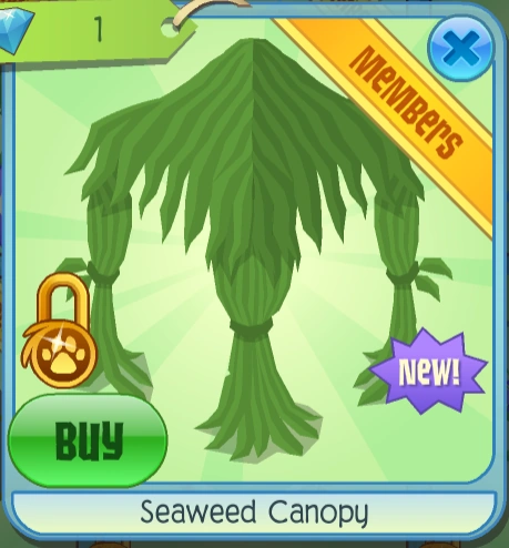 Seaweed Canopy | Animal Jam Classic Wiki | Fandom