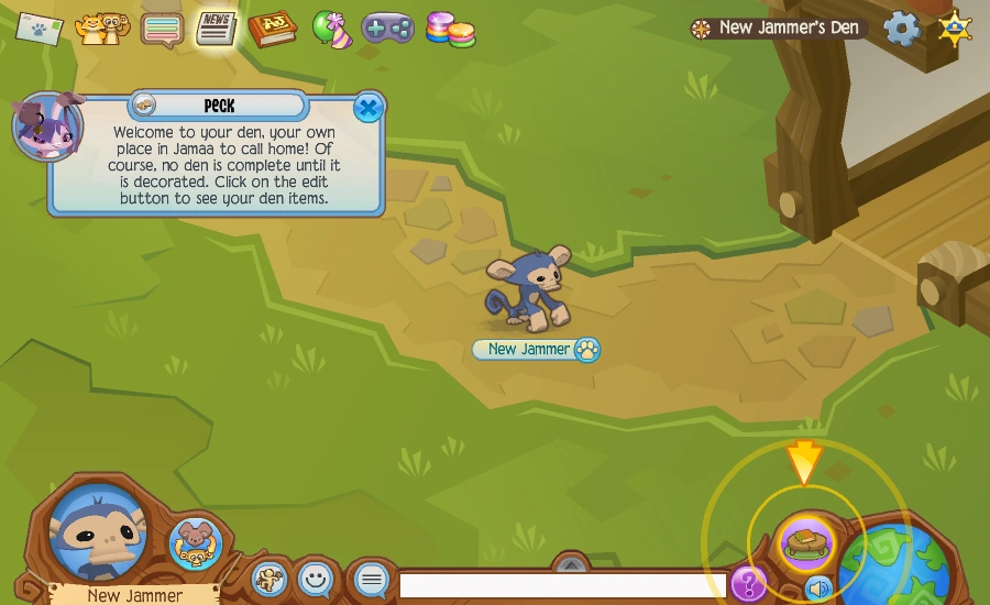 Edit Den | Animal Jam Classic Wiki | Fandom