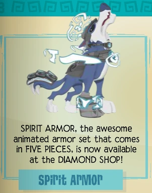 Spirit Armor Set | Animal Jam Classic Wiki | Fandom